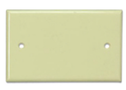 PJ - ELECTRICAL PVC PLATE-BK-1G-I