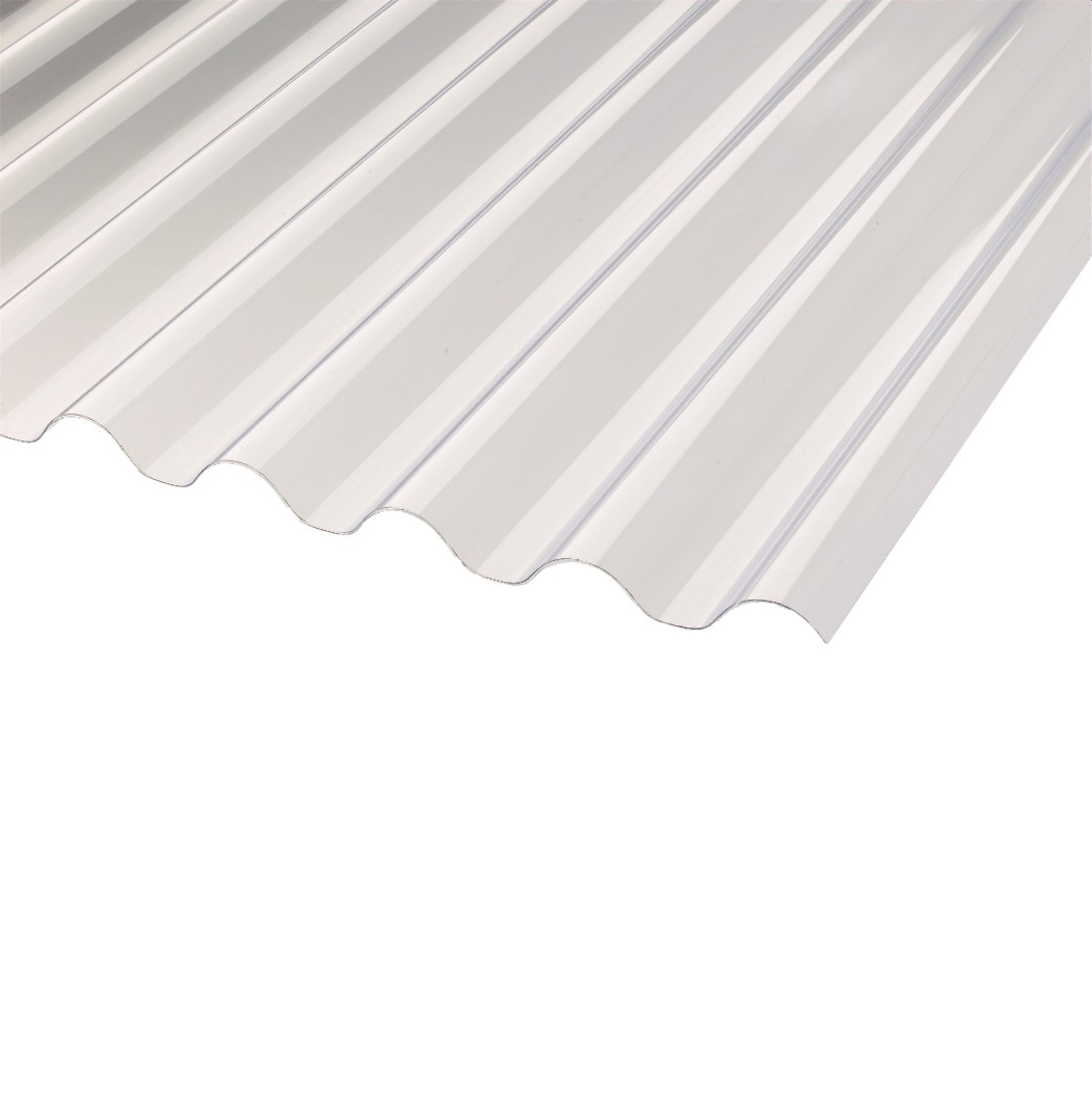 PJ - Pvc Roofing Sheet Clear(3Ft*12Ft*2mm) RF-C-0.9X3.65X2 50 PCS/CASE